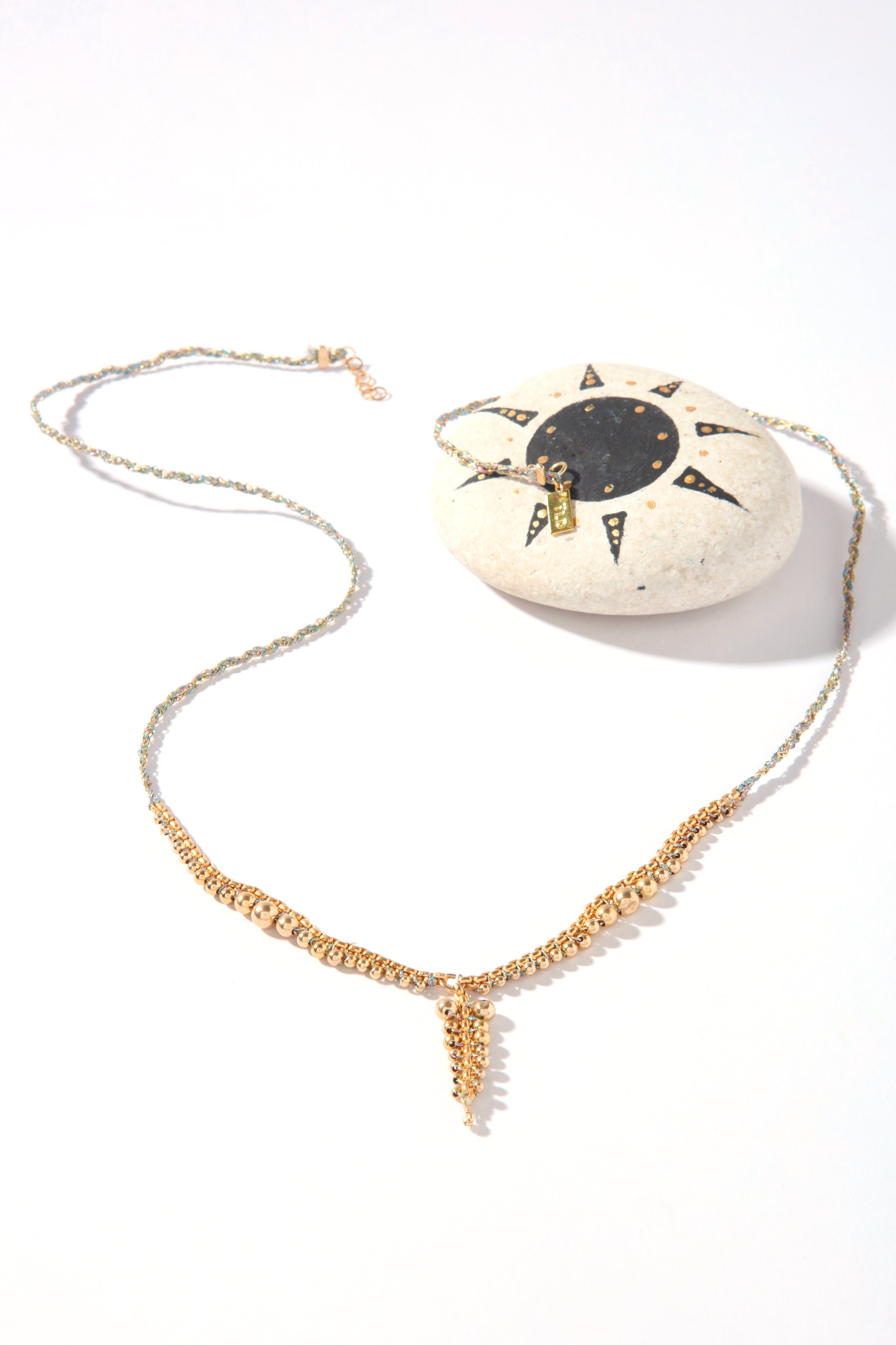 Aurora Braided Comet Necklace – Iwona Ludyga Design