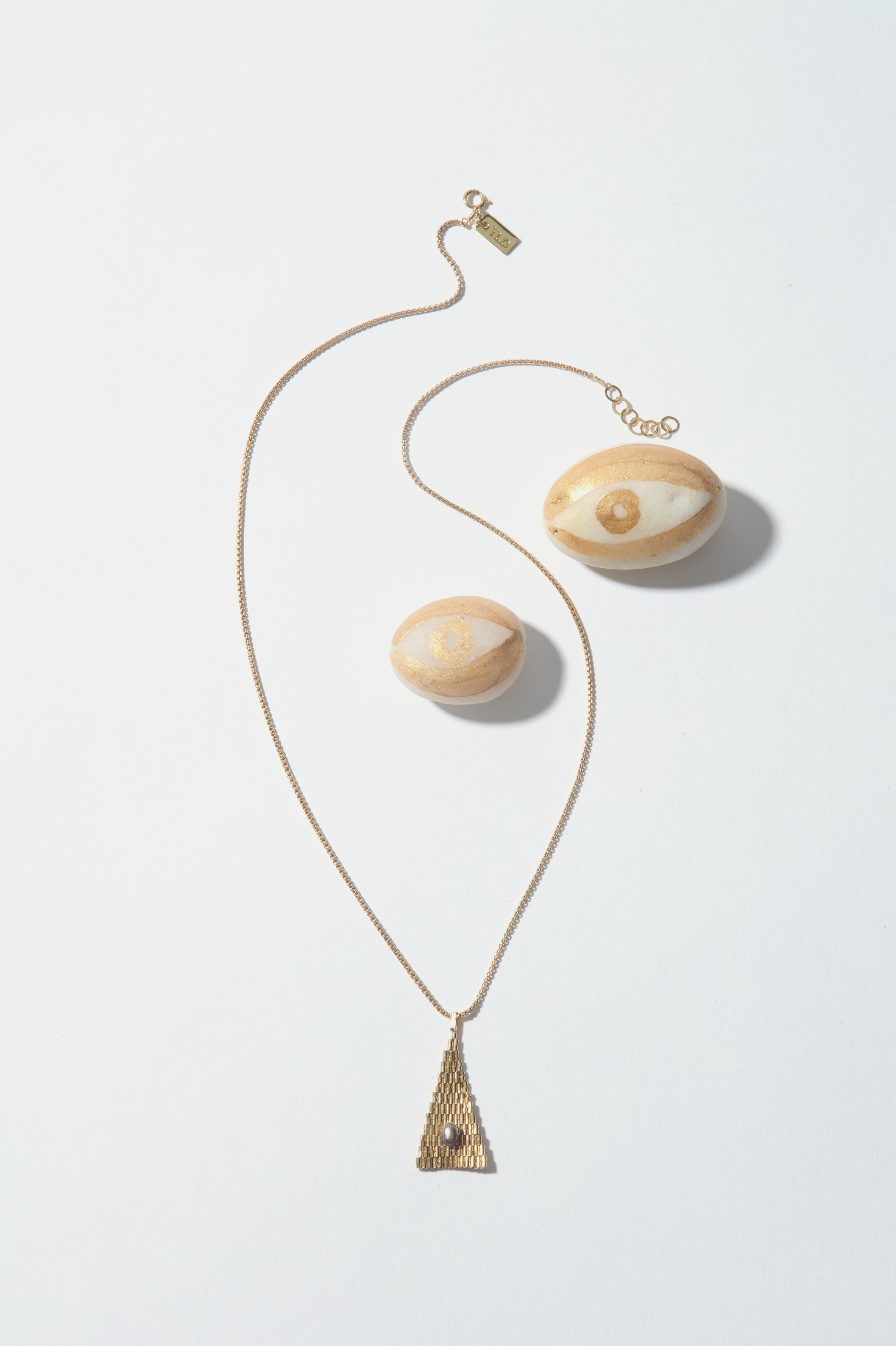 Dove Pyramid Necklace – Iwona Ludyga Design