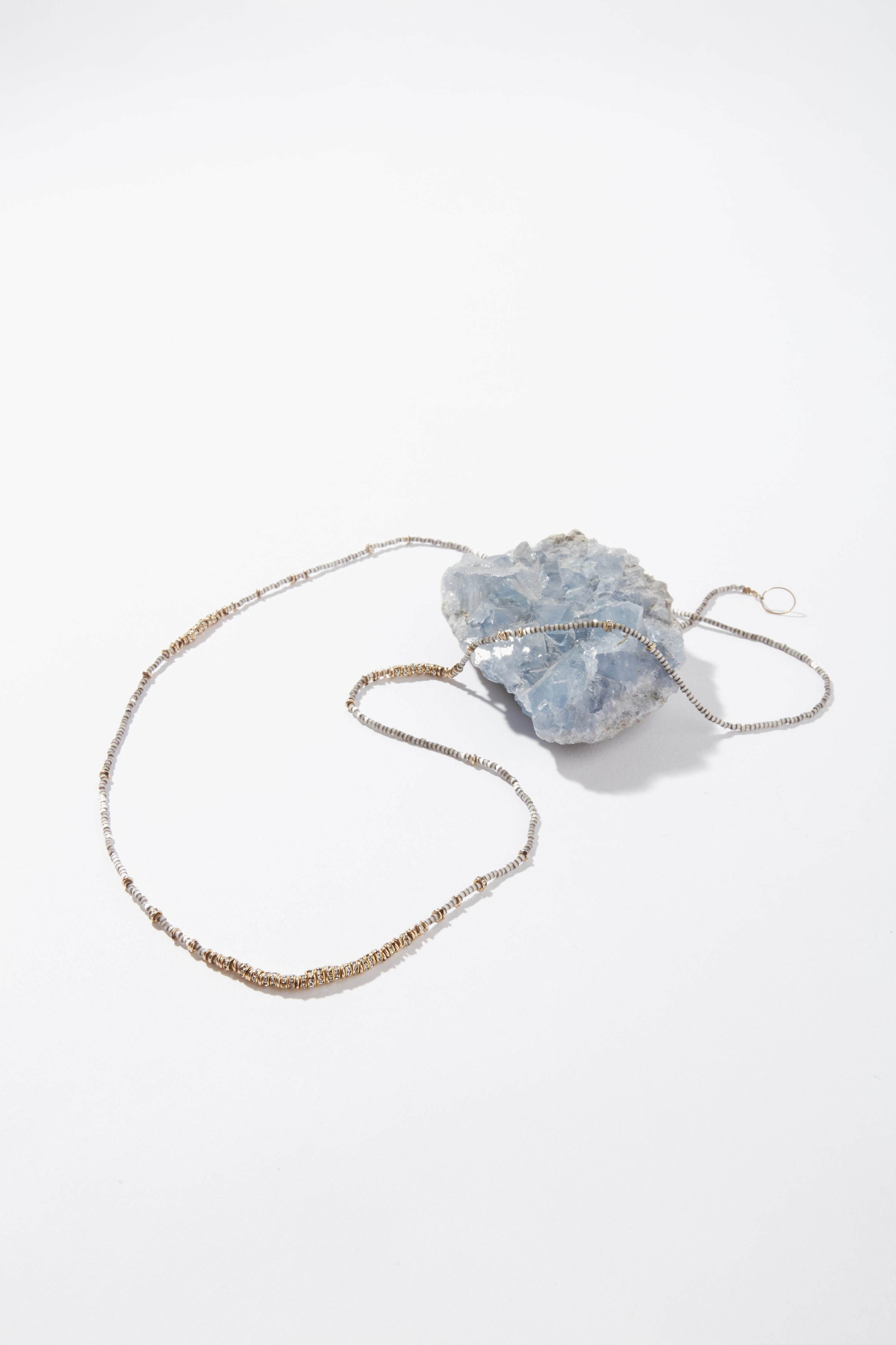 Plene Lune Crystals Long Full Necklace – Iwona Ludyga Design